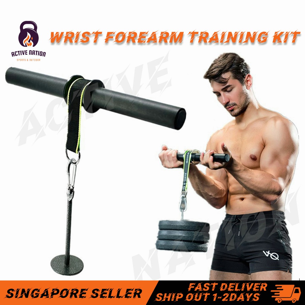 Forearm Wrist Forearm Blaster Training Trainer Exerciser Wrist Roller ...