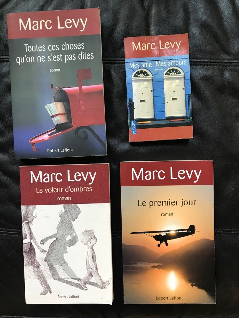 French books thrillers Marc Levy Mes amis mes amours Le Premier Jour ...