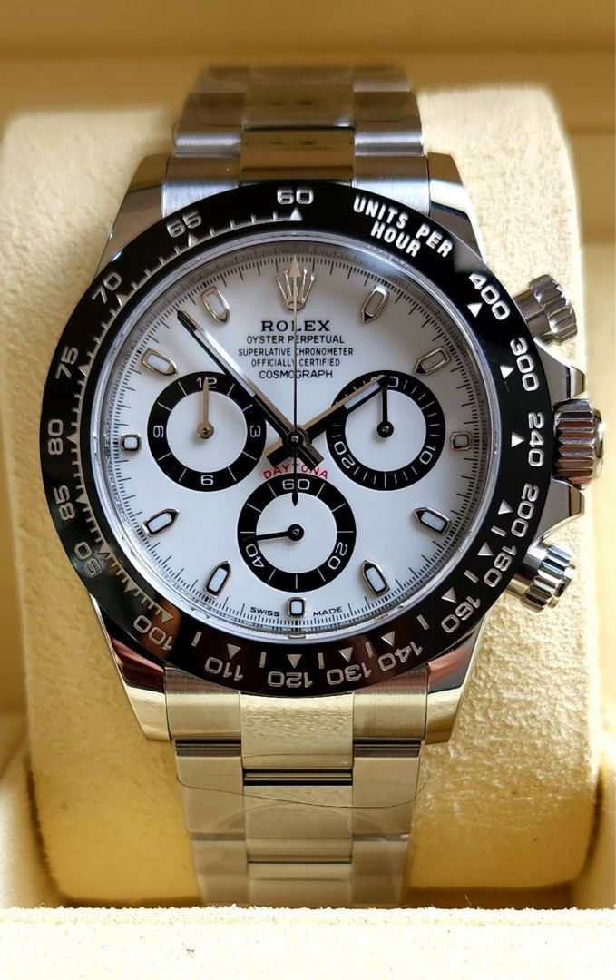 F/S/T: BRAND NEW ROLEX “Panda” COSMOGRAPH DAYTONA IN OYSTERSTEEL WITH A ...