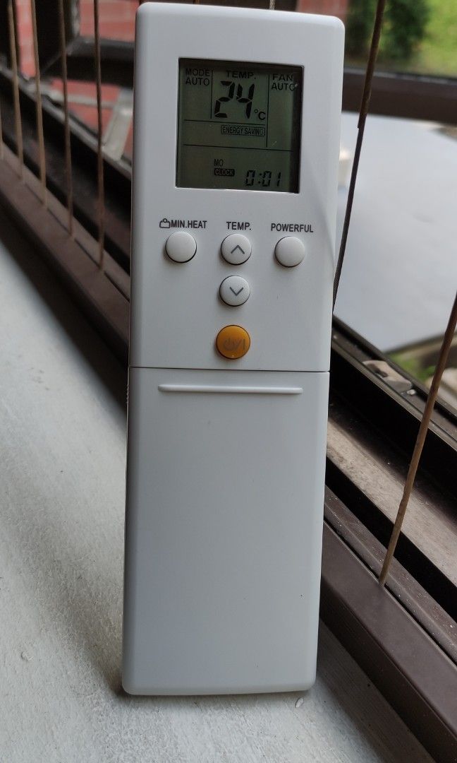 Fujitsu aircon remote control AR-REM1U, TV & Home Appliances, Air ...