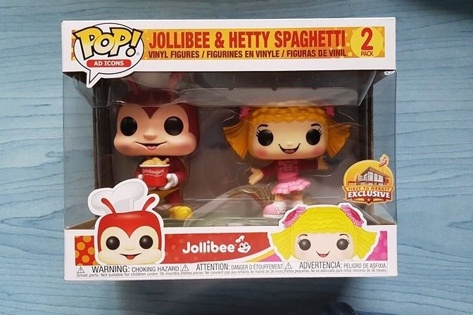 Funko Ad Icon Jollibee & Hetty Spaghetti, Hobbies & Toys, Toys & Games ...