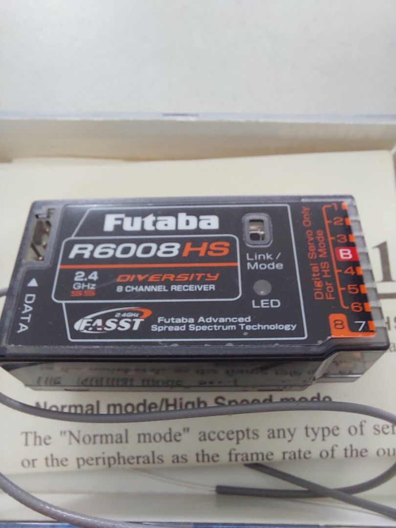 FUTABA FASST 2.4GHz Receivers, Hobbies & Toys, Toys & Games on Carousell