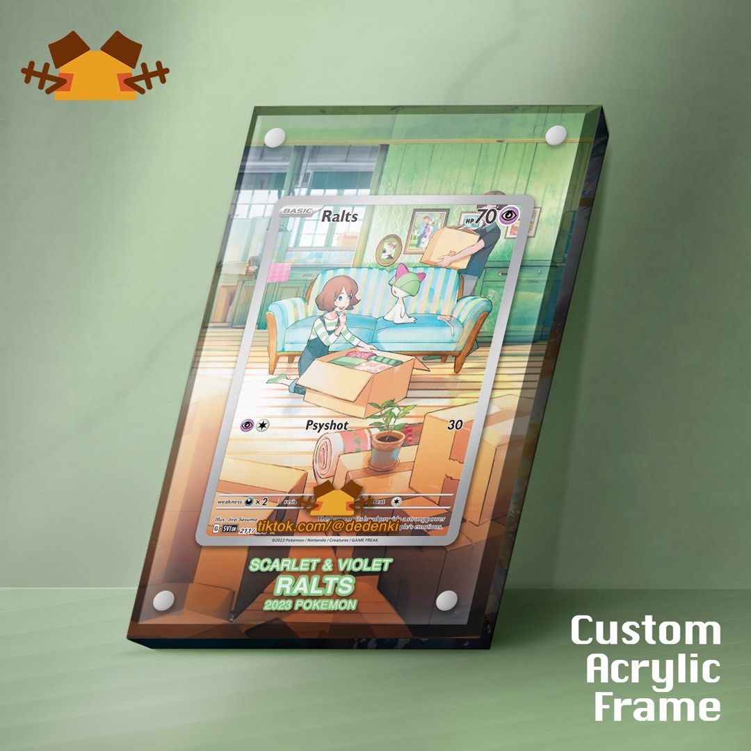 Gardevoir Family Custom Card Frame, Hobbies & Toys, Toys & Games on ...