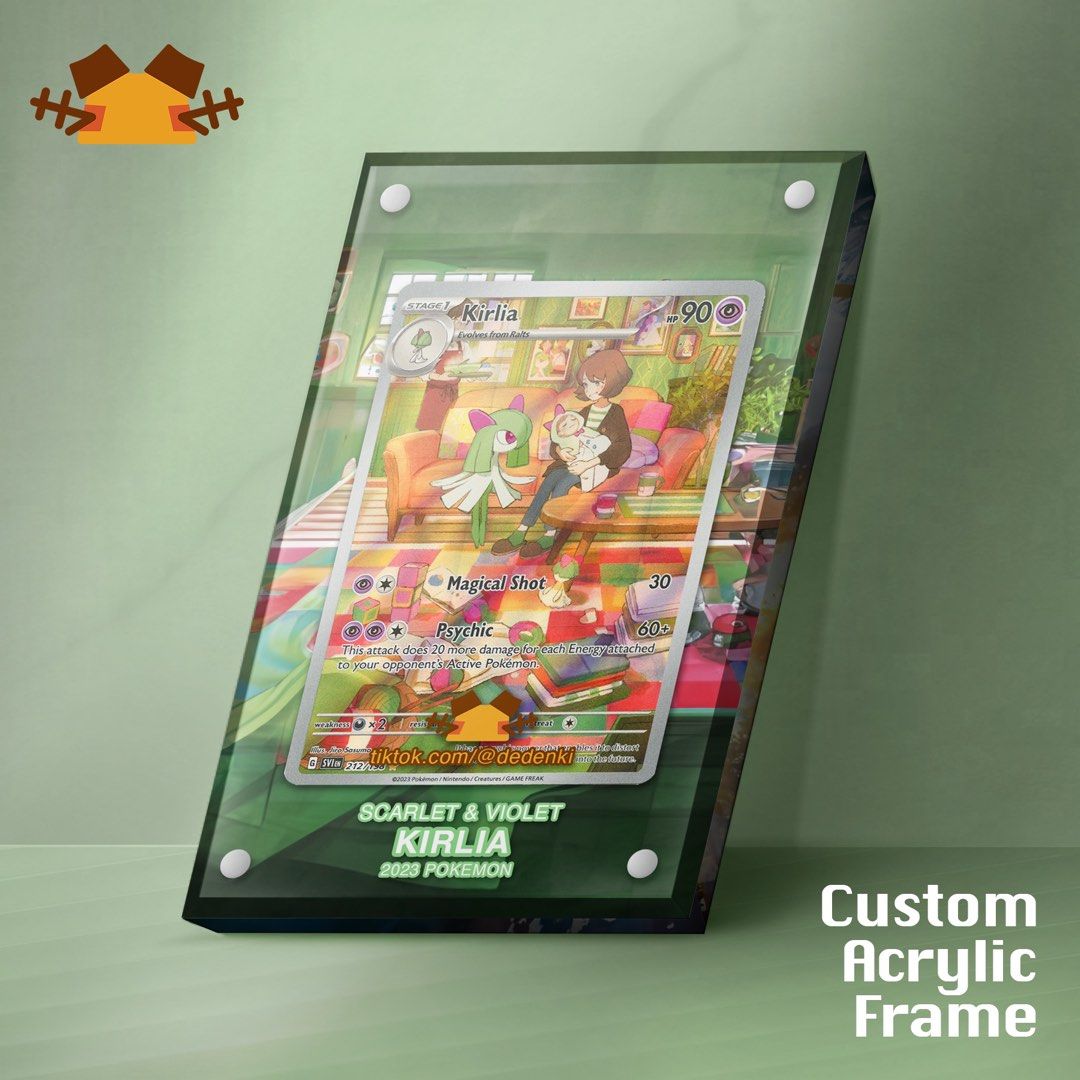 Gardevoir Family Custom Card Frame, Hobbies & Toys, Toys & Games on ...