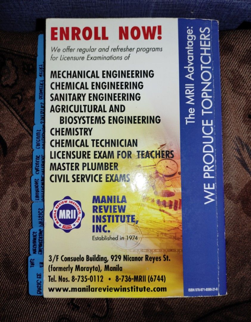 MRII General Engineering Reviewer Joseph Rex Uy, Hobbies & Toys, Books ...