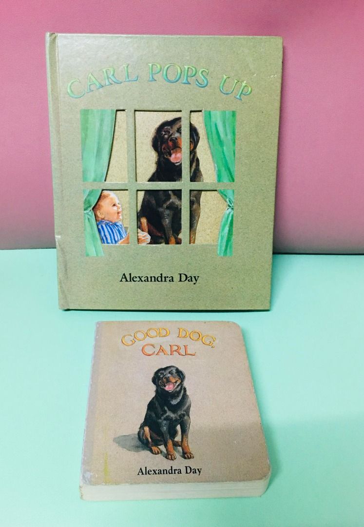 Good Dog Carl and Carl Pops Up Book Bundle - Alexandra Day, Hobbies ...