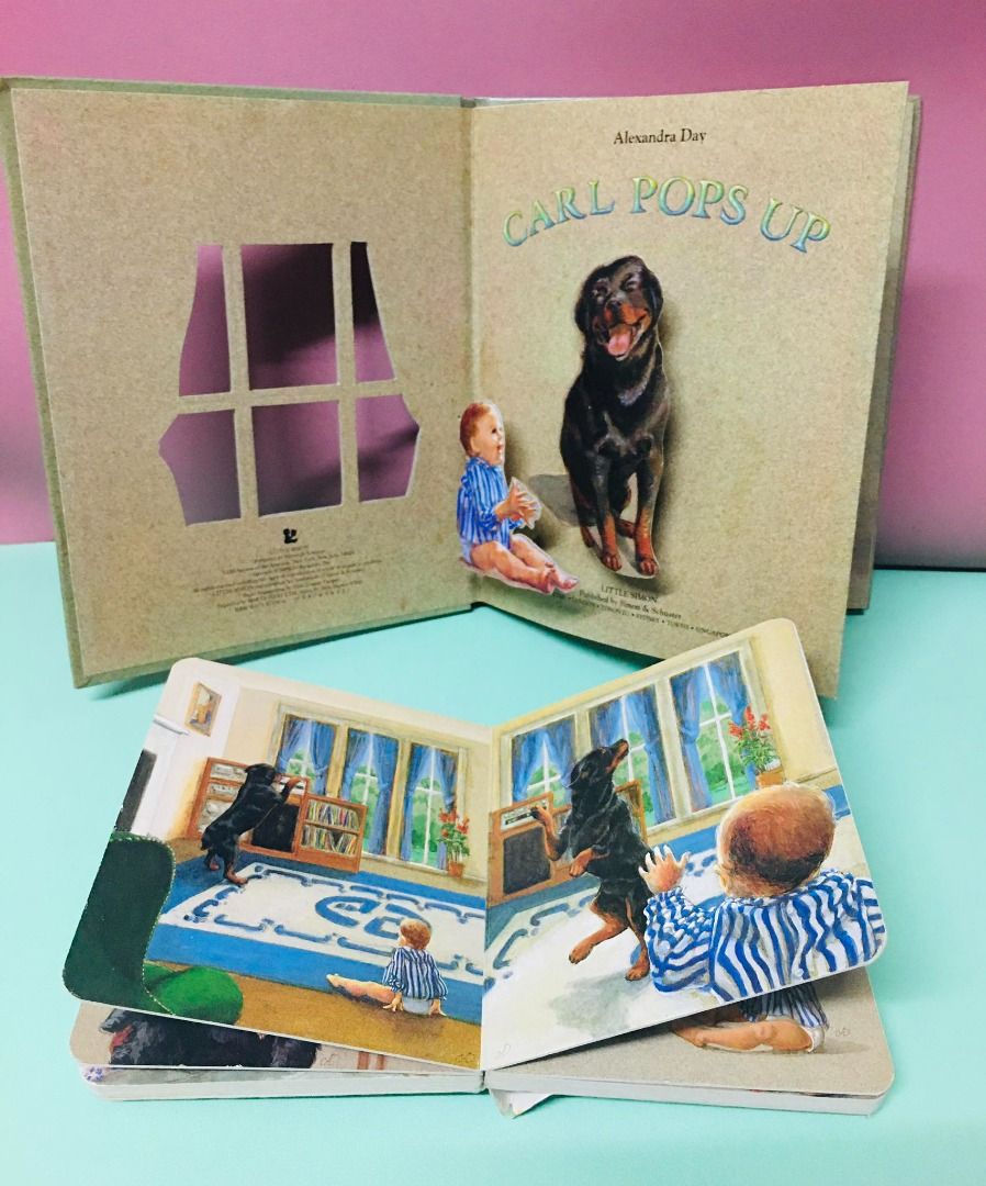 Good Dog Carl and Carl Pops Up Book Bundle - Alexandra Day, Hobbies ...