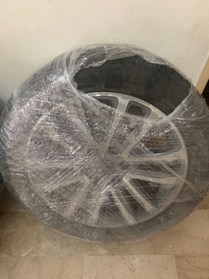 Three (3) Goodyear 265/50R20 EfficientGrip SUV Tire+ Stock Mags - Ford ...