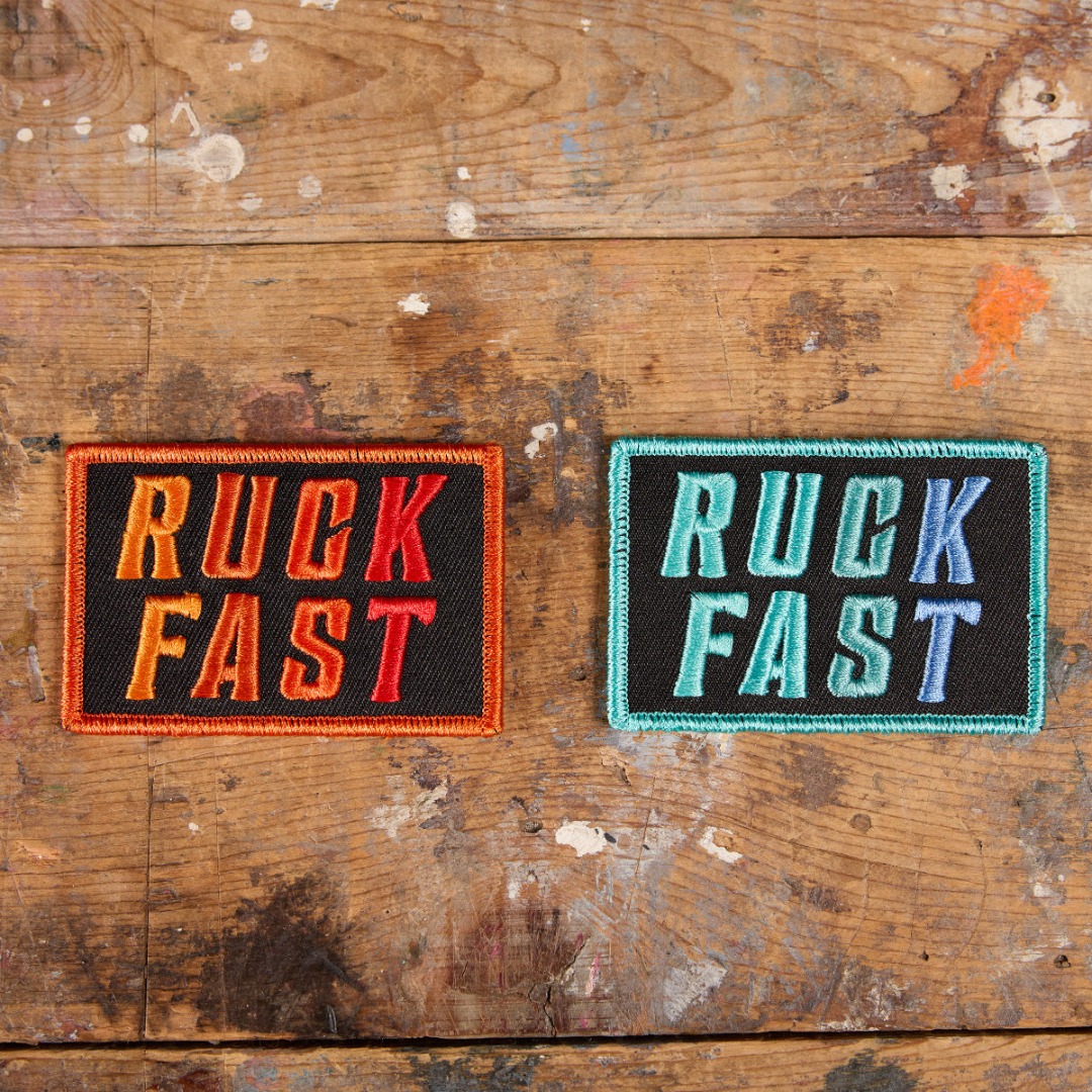 Goruck Patch - Ruck Fast Orange/Blue, 興趣及遊戲, 旅行, 旅遊 - 旅行必需品及用品 - Carousell
