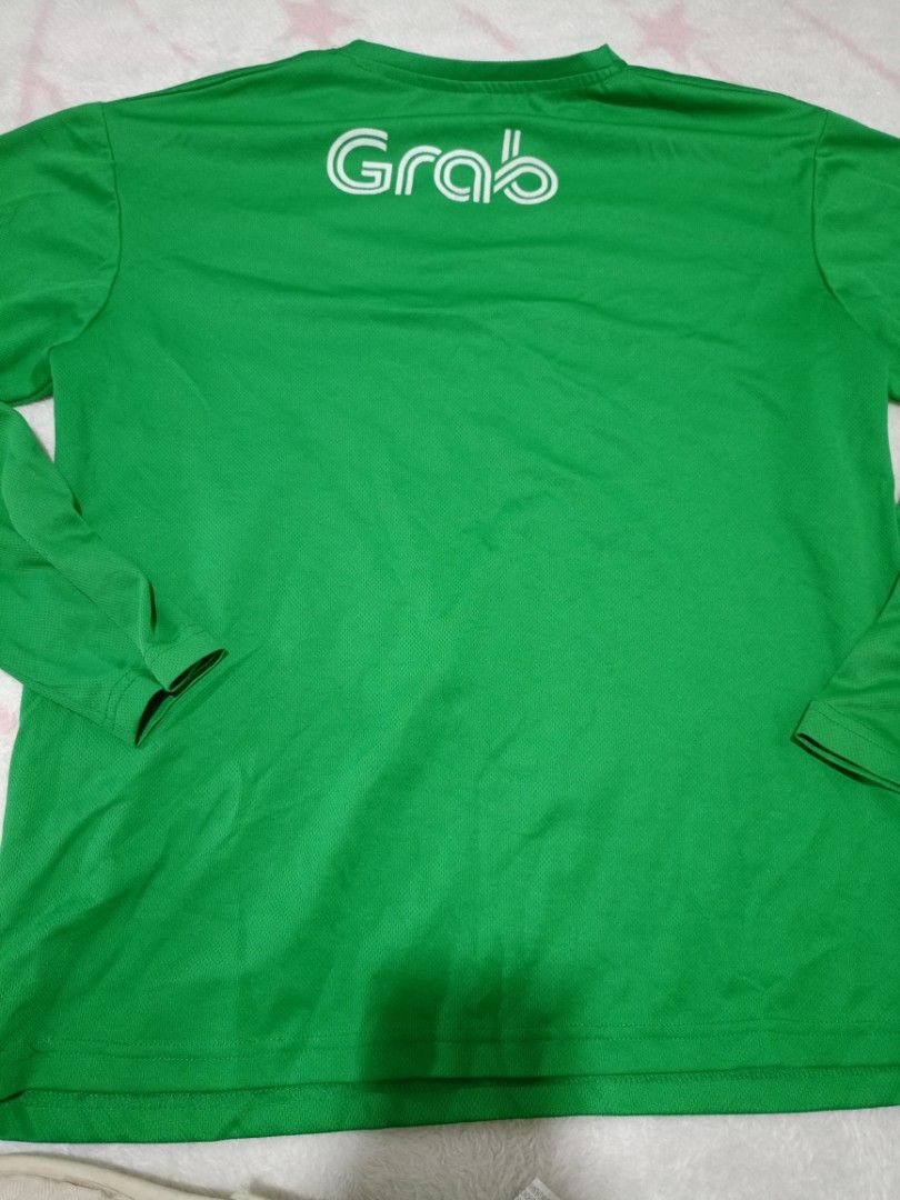 Grab Food/ Grab long sleeves and cap, Men's Fashion, Tops & Sets ...