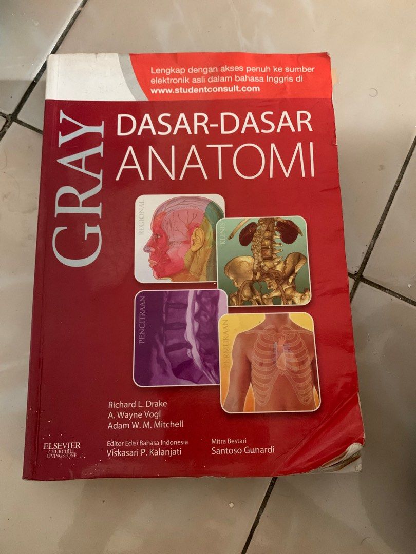 GRAY DASAR DASAR ANATOMI, Buku & Alat Tulis, Buku di Carousell