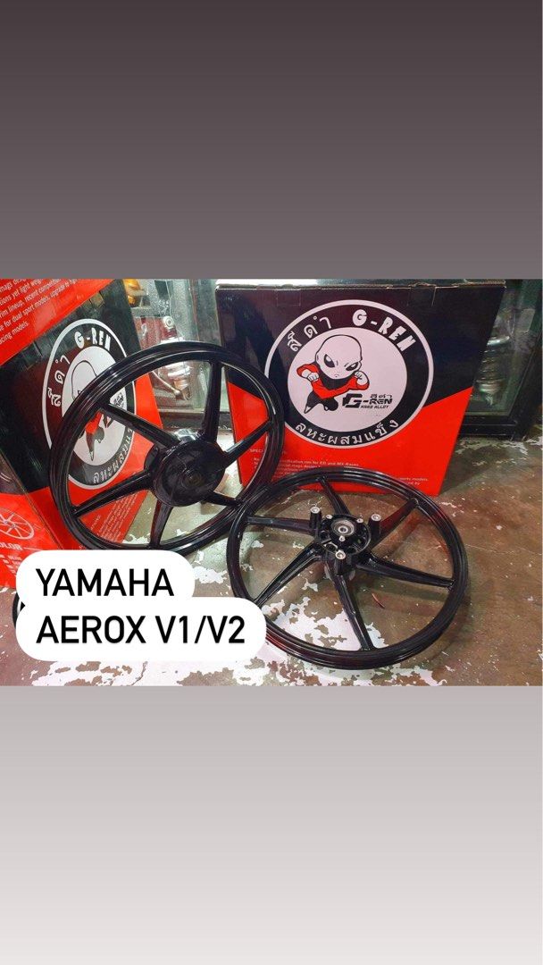 Gren/ G-REN Yamaha Aerox V1/V2, Motorcycles, Motorcycle Accessories on Carousell