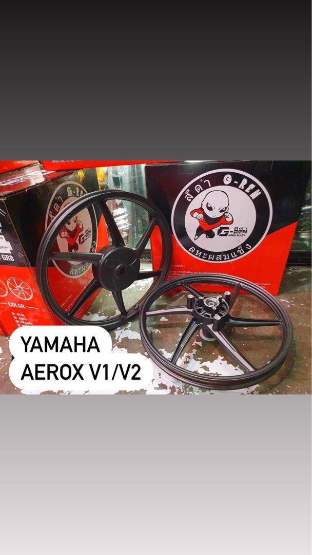 Gren/ G-REN Yamaha Aerox V1/V2, Motorcycles, Motorcycle Accessories on Carousell
