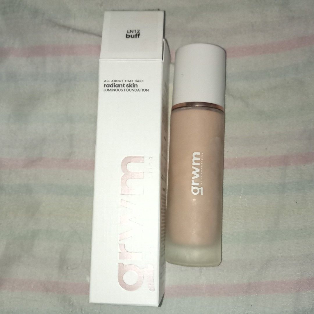 GRWM RADIANT SKIN FOUNDATION, Beauty & Personal Care, Face, Makeup on Carousell