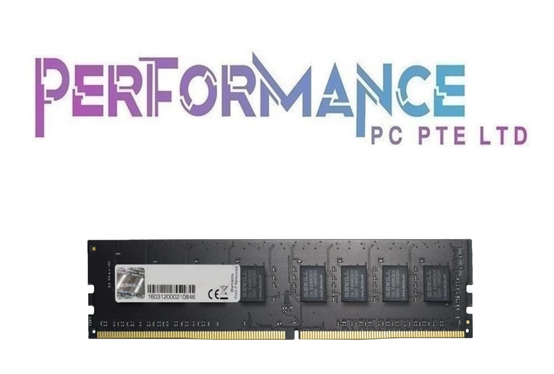 G.Skill GSKILL RAM DDR4-2666 1x8GB (F4-2666C19S-8GNT) (LIMITED LIFETIME WARRANTY BY CORBELL ...