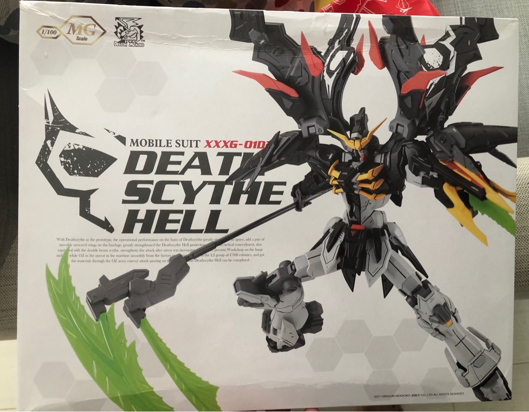 Gundam death scythe hell MG super momoko, Hobbies & Toys, Toys & Games ...