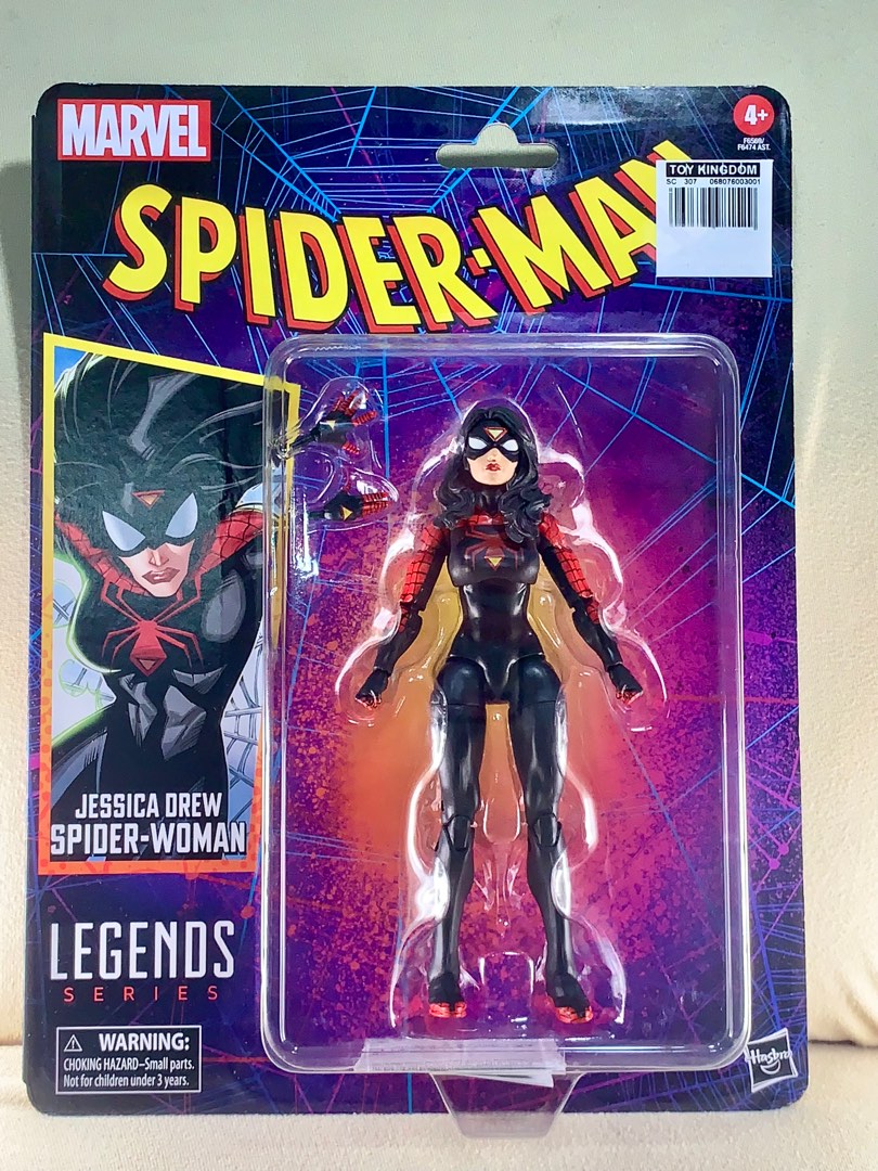 Hasbro Marvel Legends Spider-Man Jessica Drew Spider-Woman Action ...