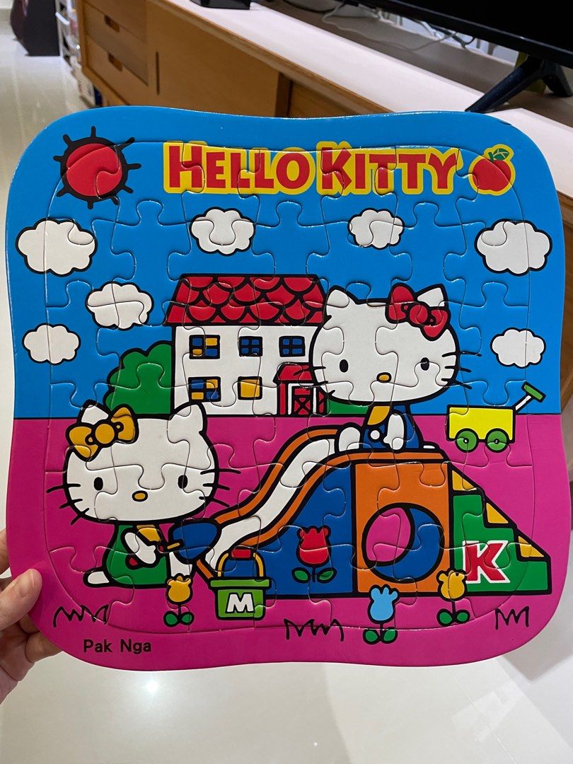 Hello Kitty Puzzles, Hobbies & Toys, Toys & Games on Carousell