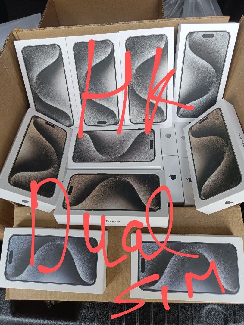 HK Dual Sim Iphone 15 Pro and Pro Max, Mobile Phones & Gadgets, Mobile ...