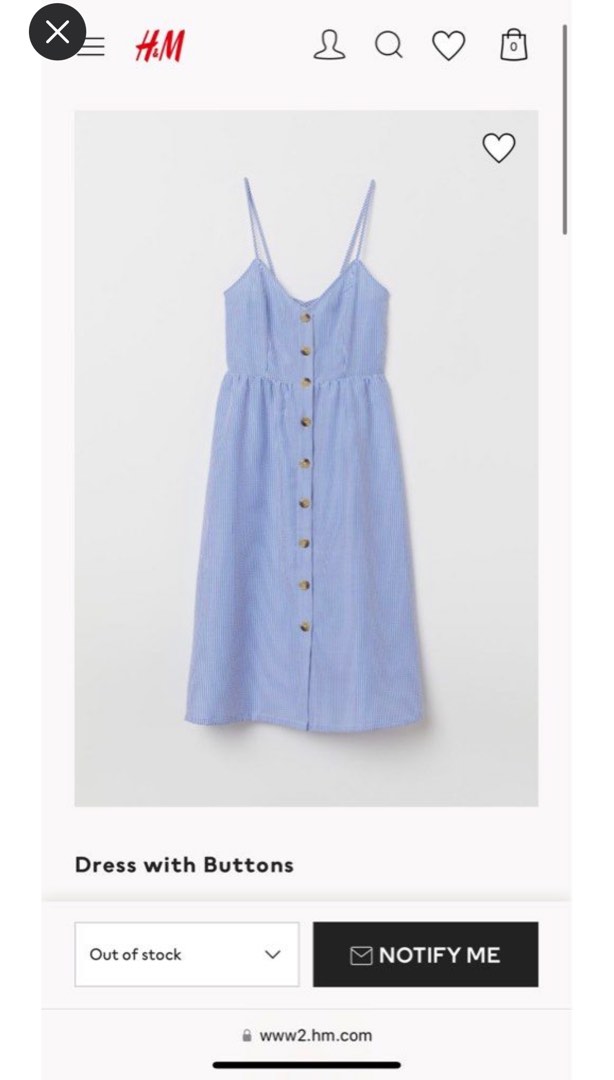 H&M Dress, Women's Fashion, Dresses & Sets, Dresses on Carousell