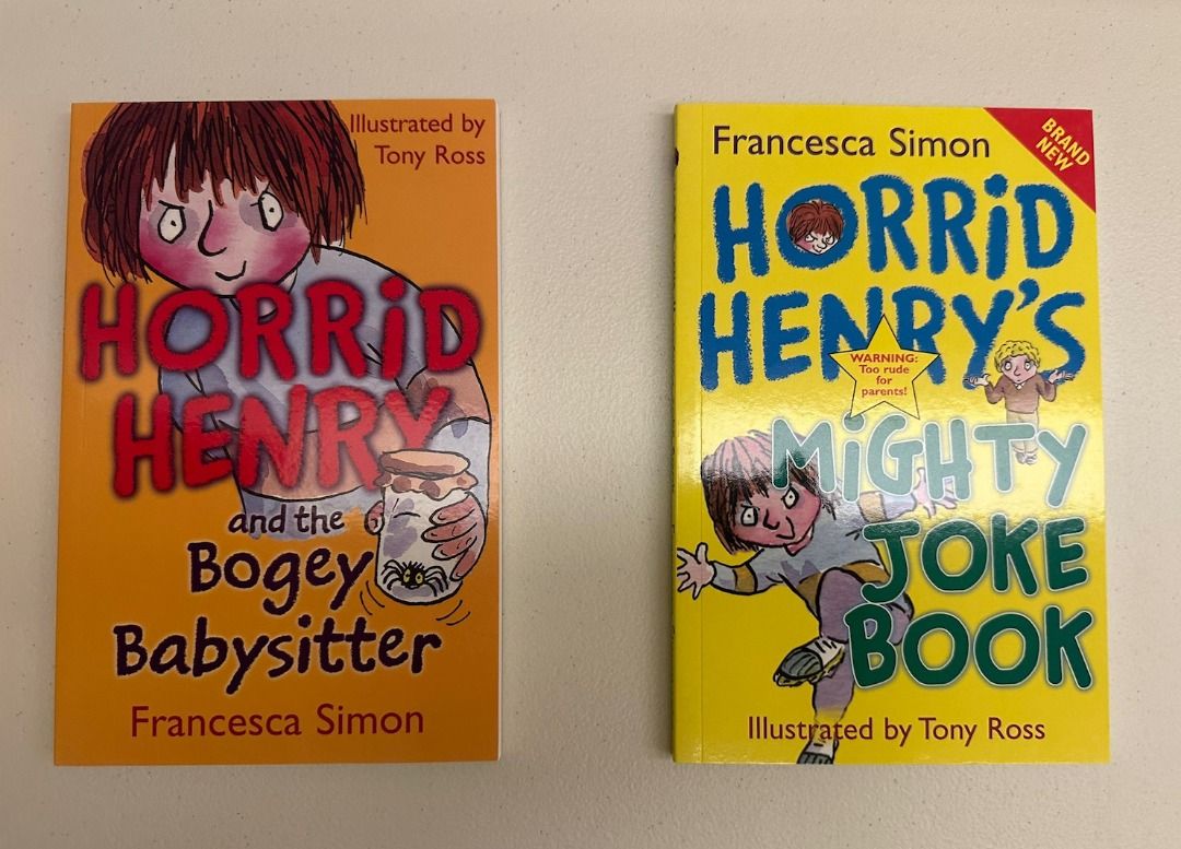 Horrid Henry by Francesca Simon - a collection, 興趣及遊戲, 書本 & 文具, 小朋友書 ...