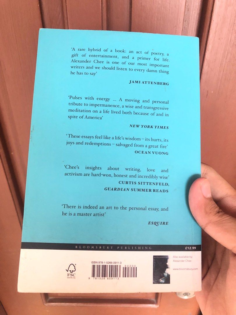 How To Write An Autobiographical Novel by Alexander Chee, Hobbies ...