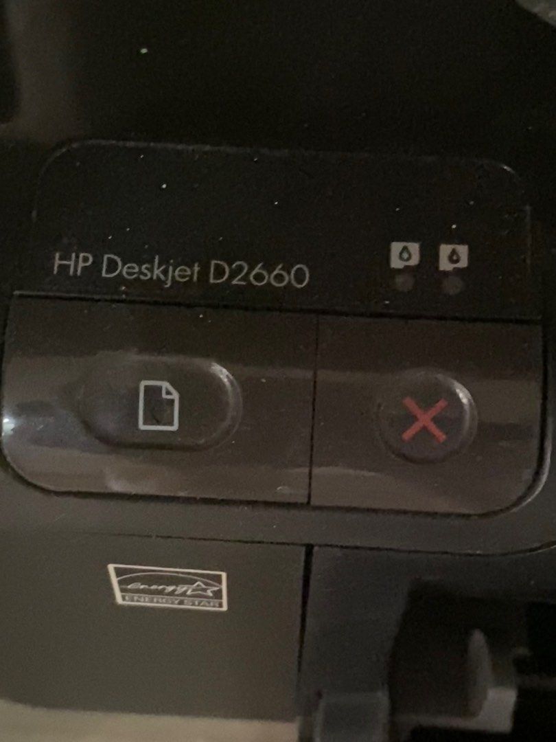 RUSH COD! HP Deskjet D2660 printer with box, Computers & Tech, Printers ...