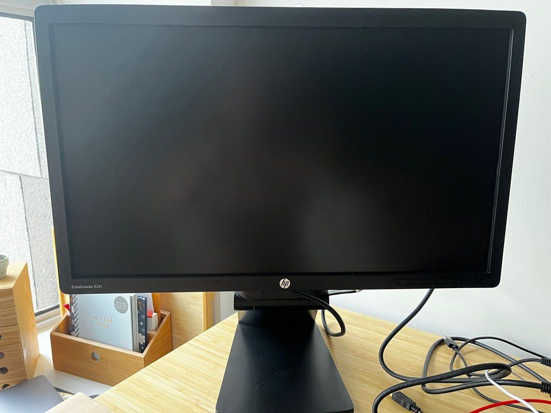 HP elite display E231 Monitor, Computers & Tech, Office & Business ...