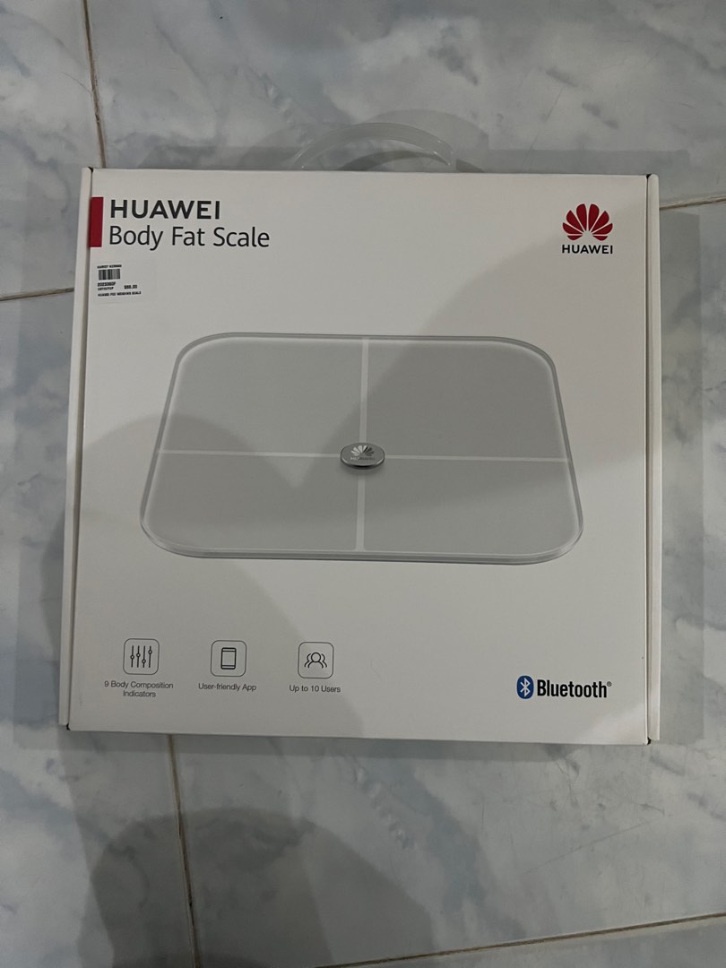 Huawei bluetooth body fat scale, Health & Nutrition, Health Monitors ...