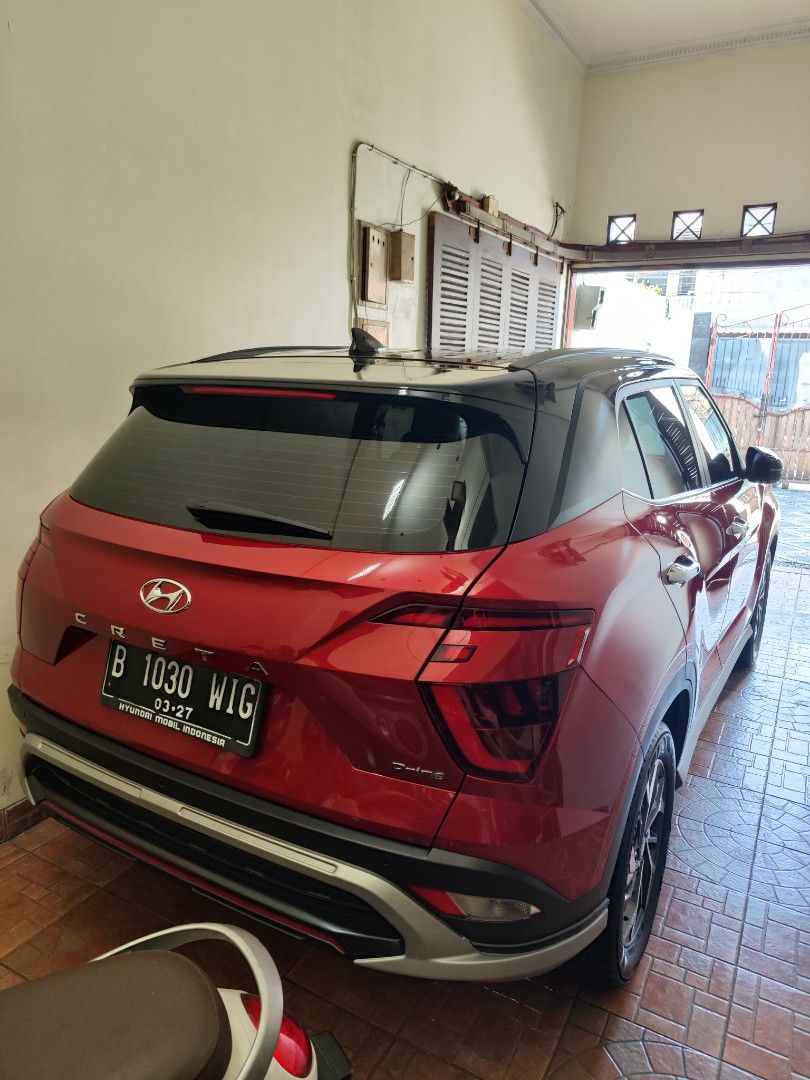 Hyundai Creta Prime 2022 // Merah // Kondisi Seger tinggal pakai, Mobil ...