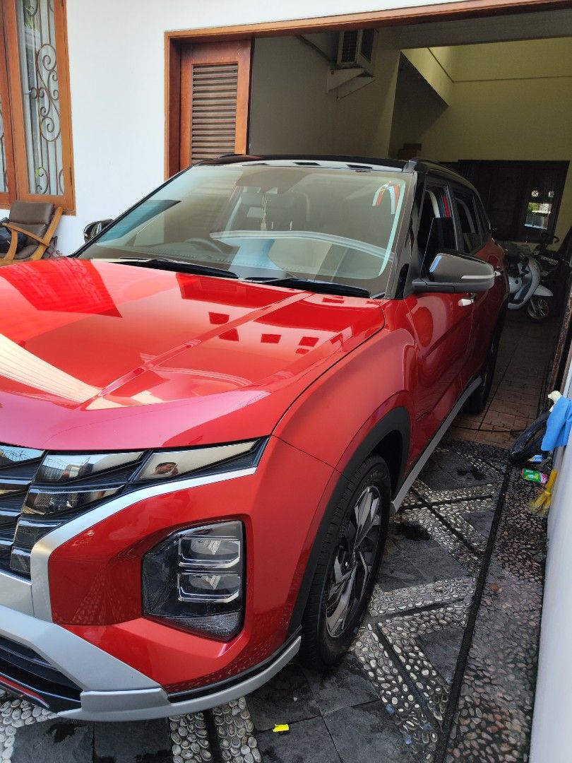 Hyundai Creta Prime 2022 // Merah // Kondisi Seger tinggal pakai, Mobil ...