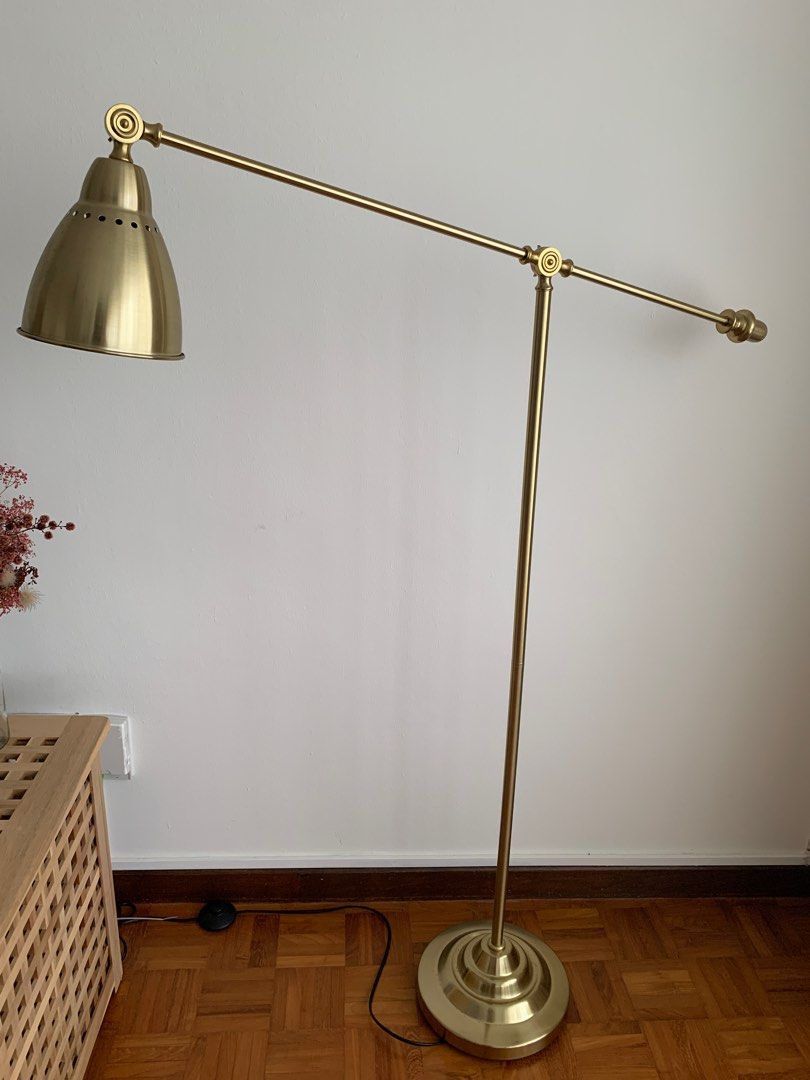 IKEA BAROMETER Floor Lamp with LED bulb remote control kit ( Dimmable ...