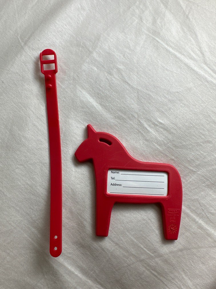 IKEA Travel Bag tag, Everything Else on Carousell