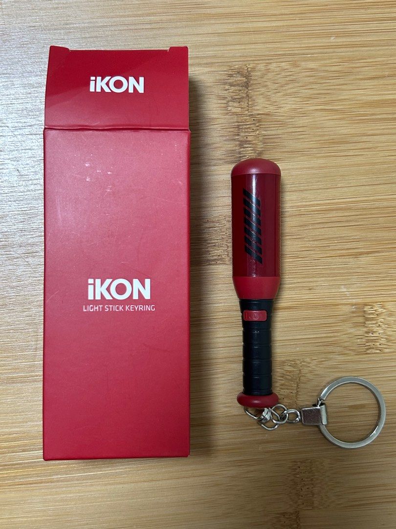 iKON Lightstick Keyring, Hobbies & Toys, Memorabilia & Collectibles, K ...
