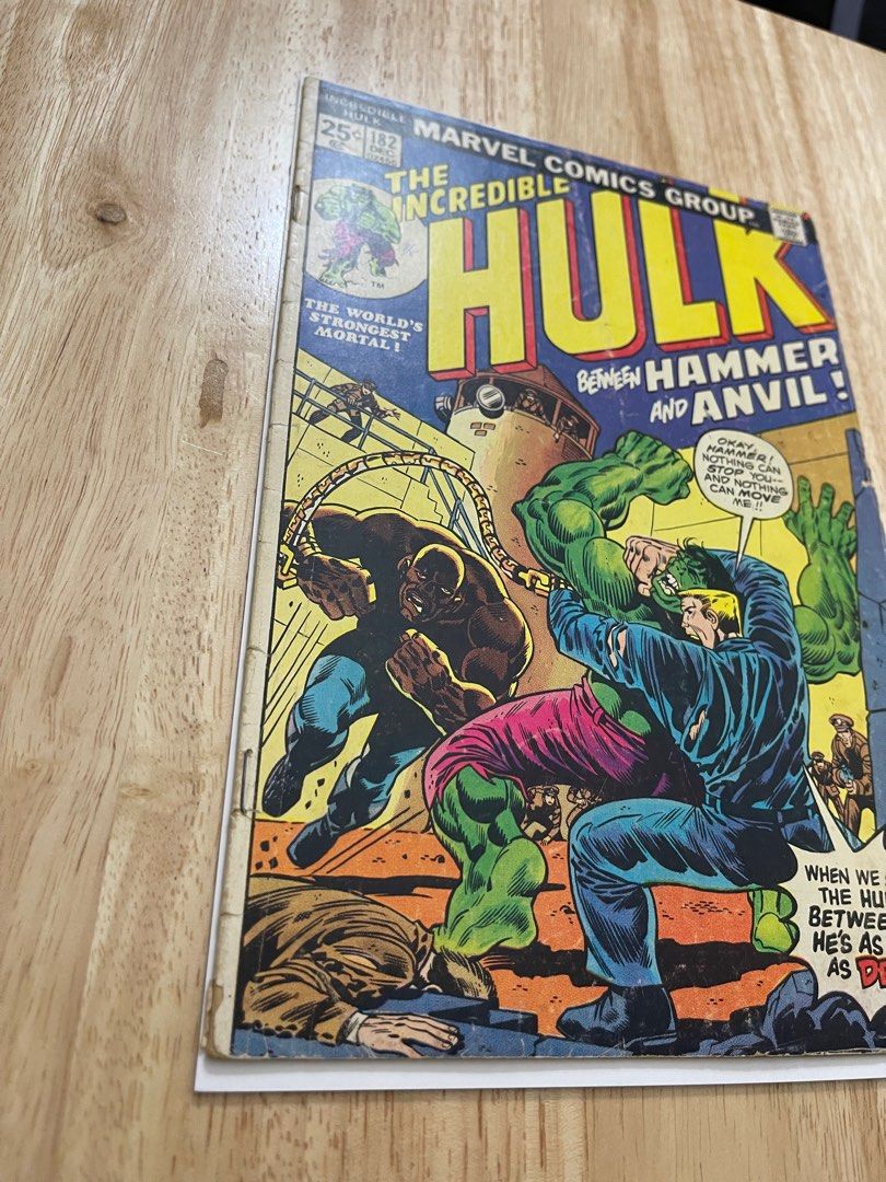 Incredible Hulk #182 (1974) 3rd Appearance of Wolverine!, Hobbies ...