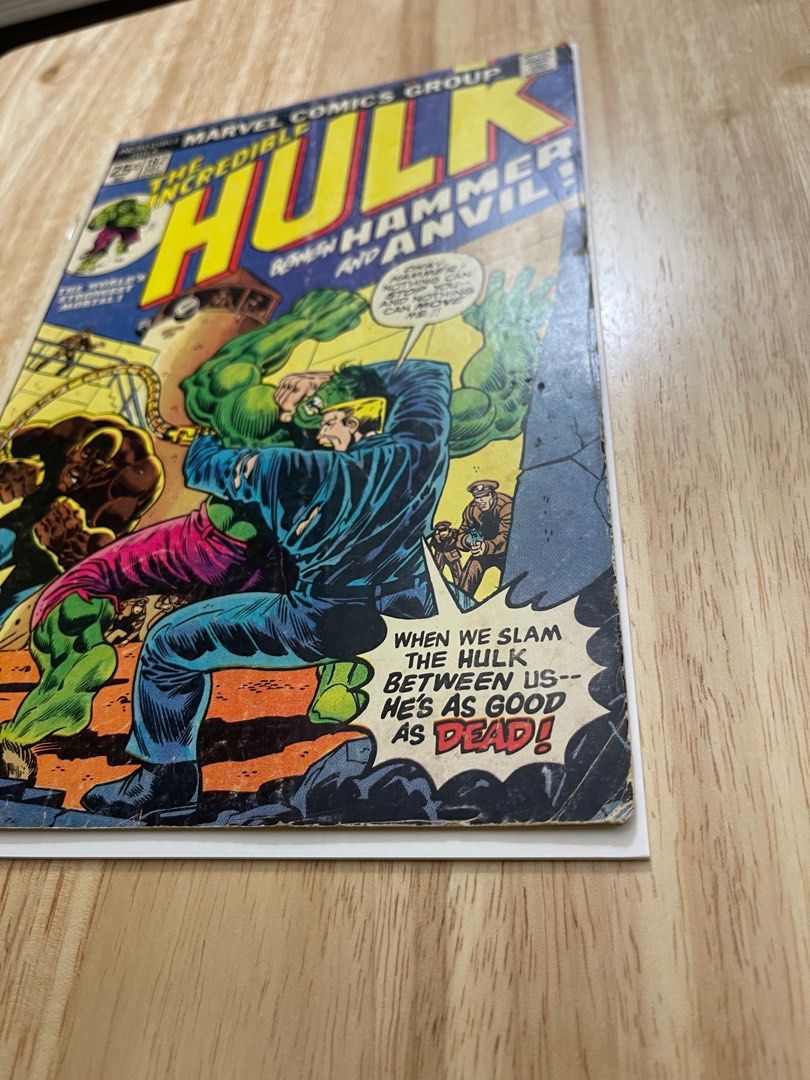 Incredible Hulk #182 (1974) 3rd Appearance of Wolverine!, Hobbies ...