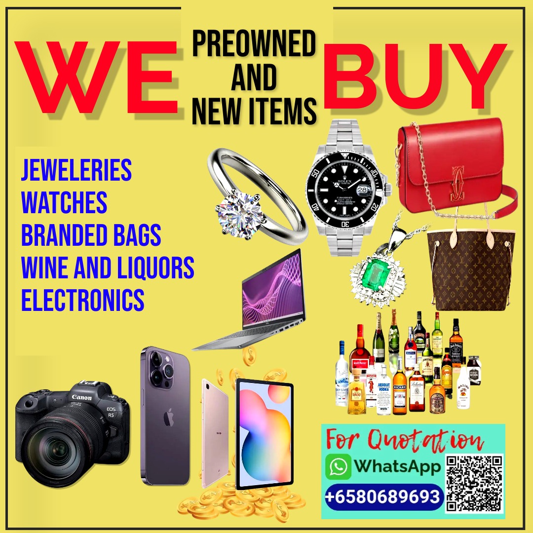 ''Instant Cash sell your Preloved items to us'', Announcements on Carousell