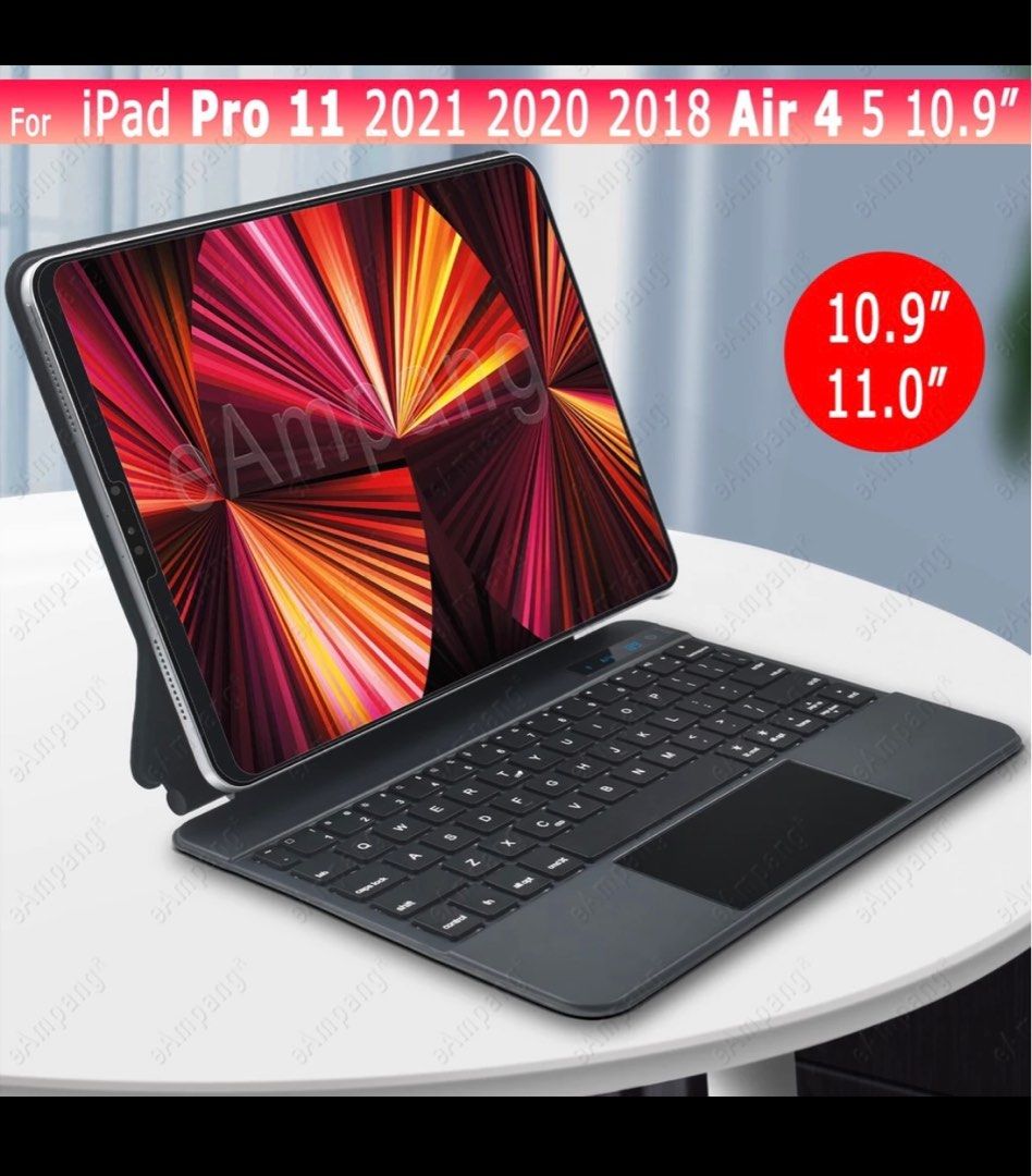 iPad Magic TouchPad Keyboard Case, Mobile Phones & Gadgets, Tablets ...