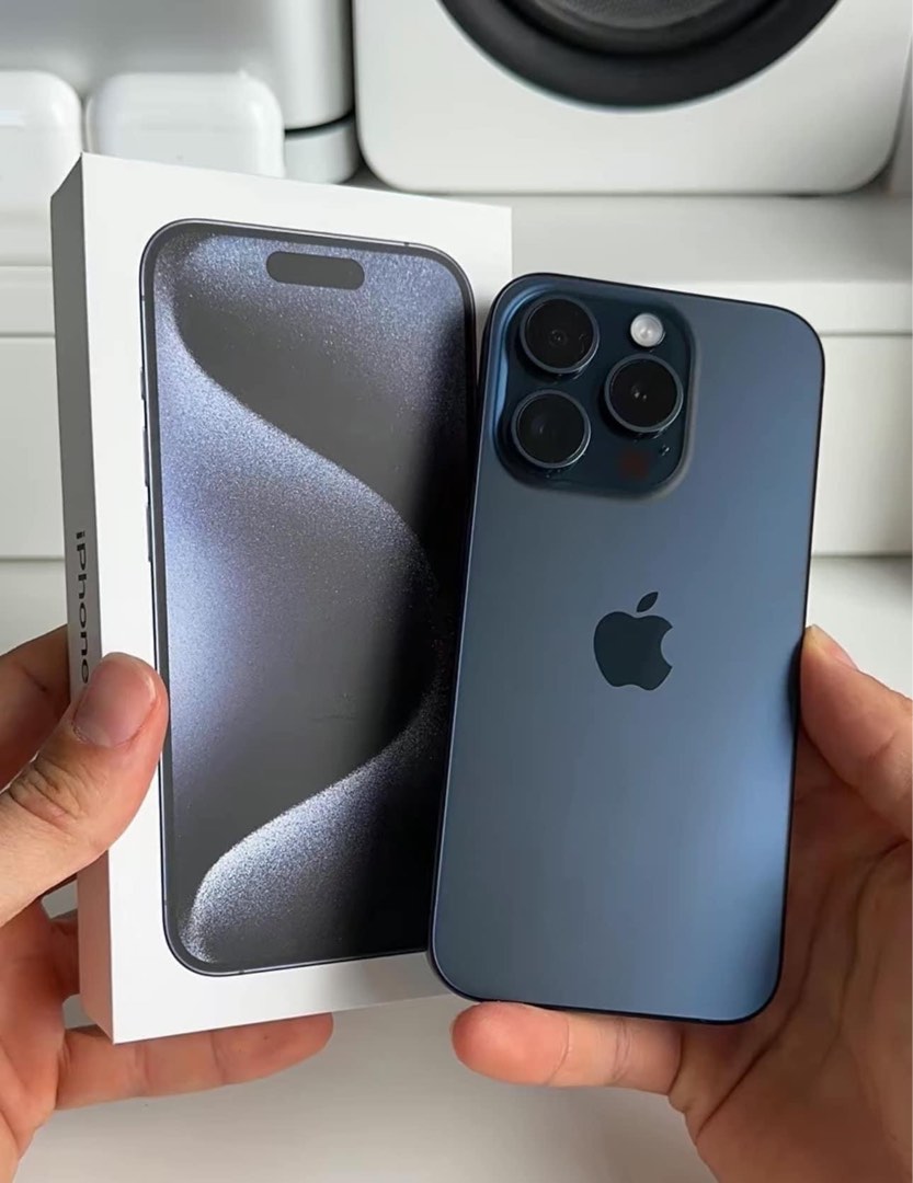 Iphone 15 promax blue, Mobile Phones & Gadgets, Mobile Phones, iPhone ...