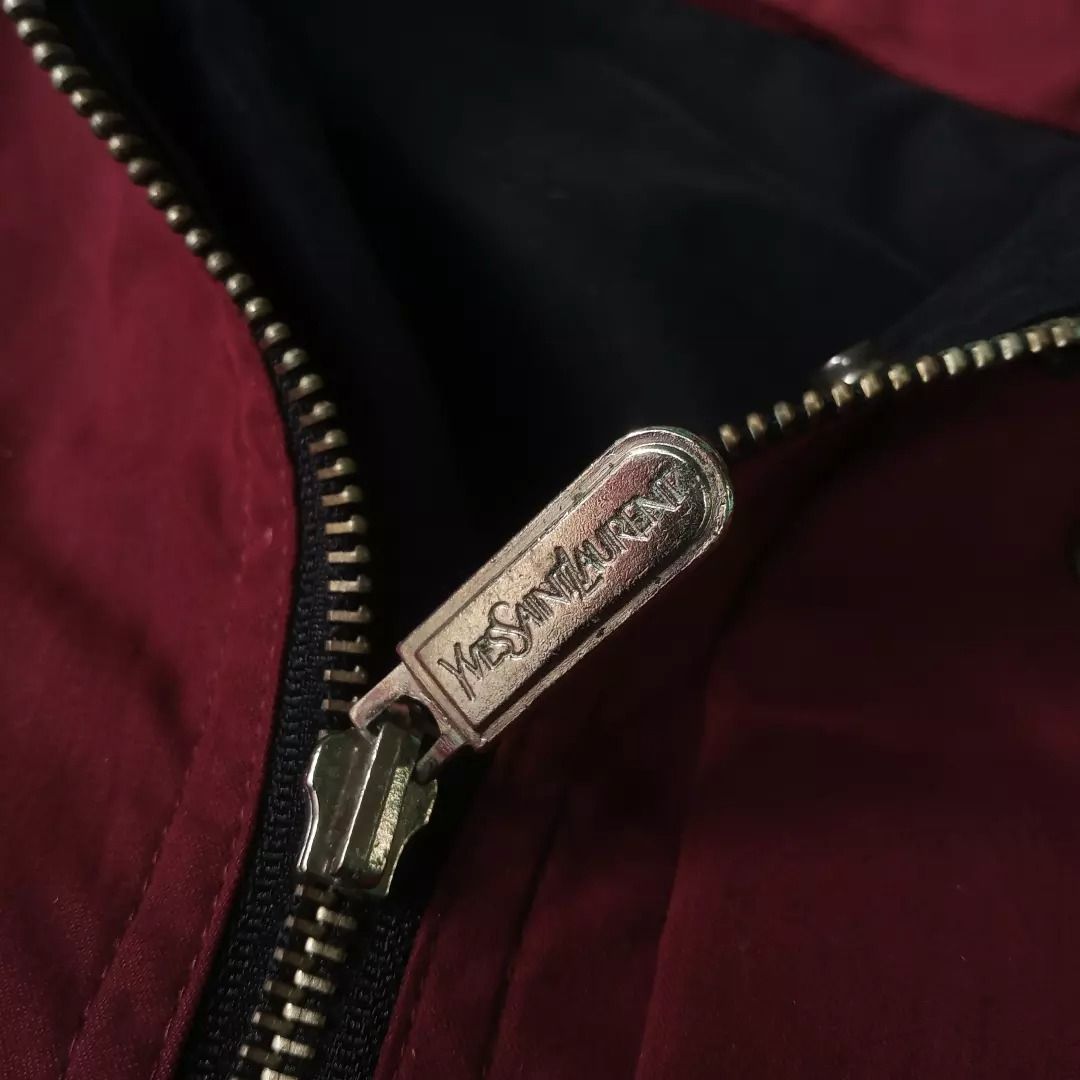 Jacket YSL Reversible , Yves Saint Laurent jacket vintage second ...