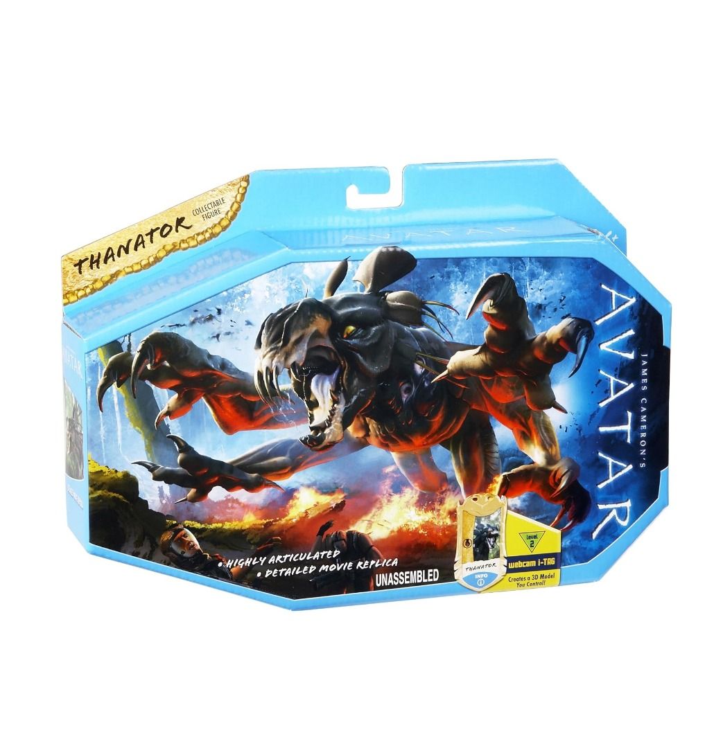 James Cameron's Avatar Movie Creature Toy Figure Thanator by Mattel ...