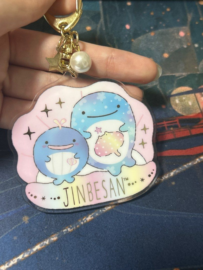 Jinbesan Sanrio Keychain kawaii gyaru, Hobbies & Toys, Memorabilia ...