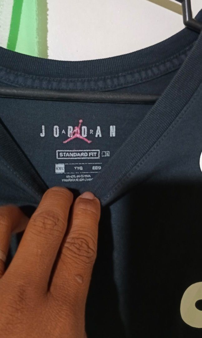 Jordan Script, Men's Fashion, Activewear on Carousell