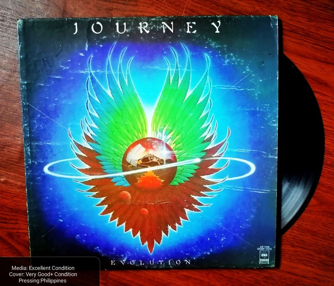 Journey Evolution Vinyl Record Original Vinyl Records Vintage Vinyls Plaka LP Vintage Vinyl Lps ...