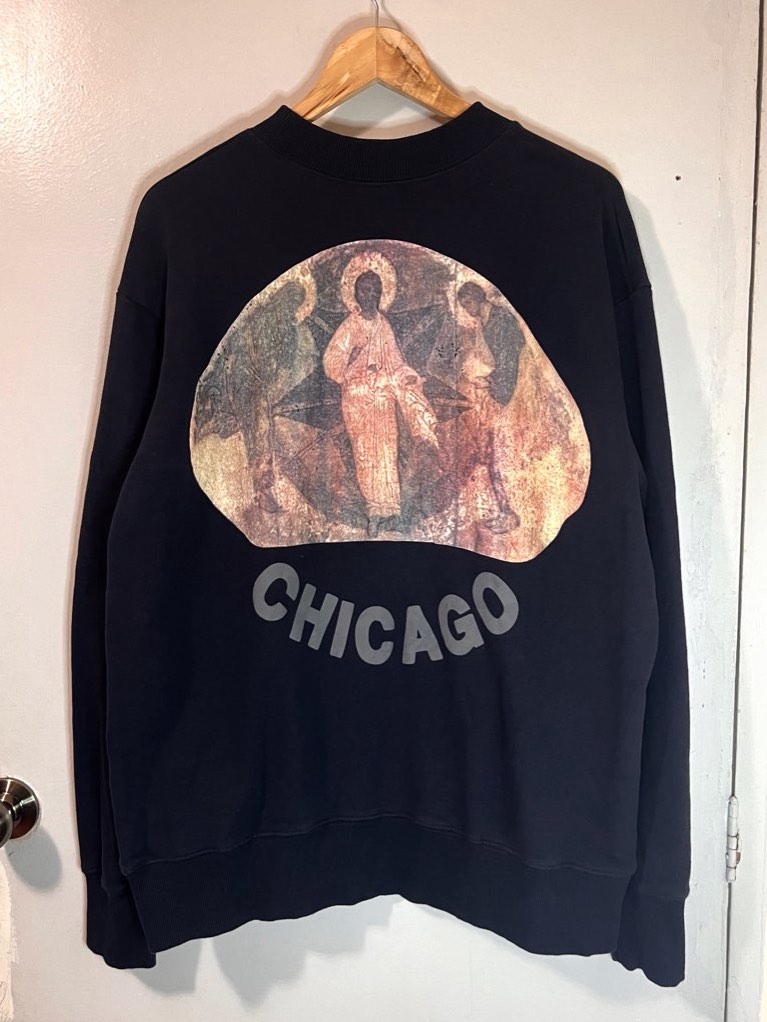 kanye west jesus is king crew neck sweatshirt, Men's Fashion, Coats, Jackets and Outerwear on ...