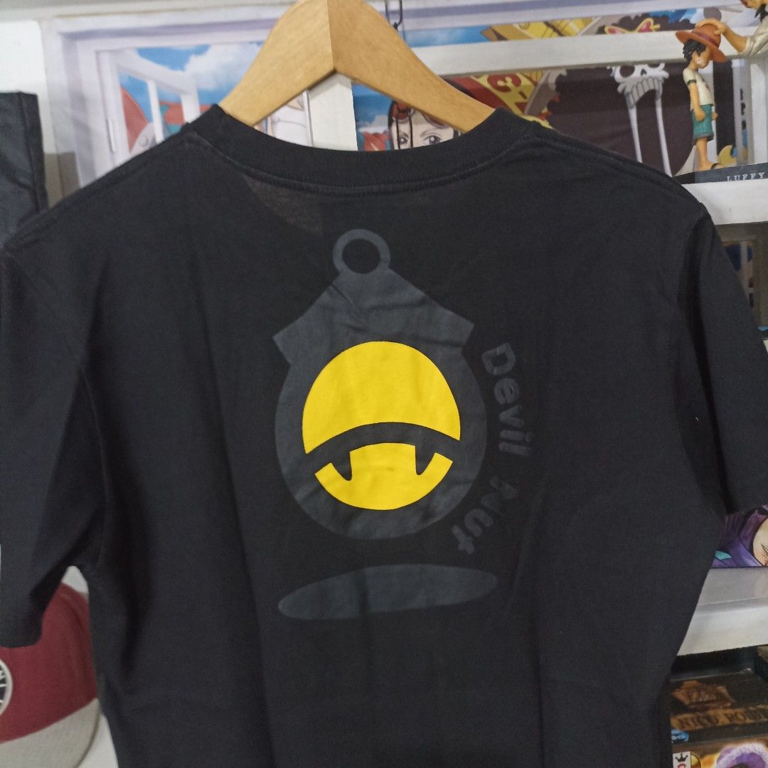 KAOS DEVIL NUT UNDER RED FLAG SECOND, Fesyen Pria, Pakaian , Atasan di ...