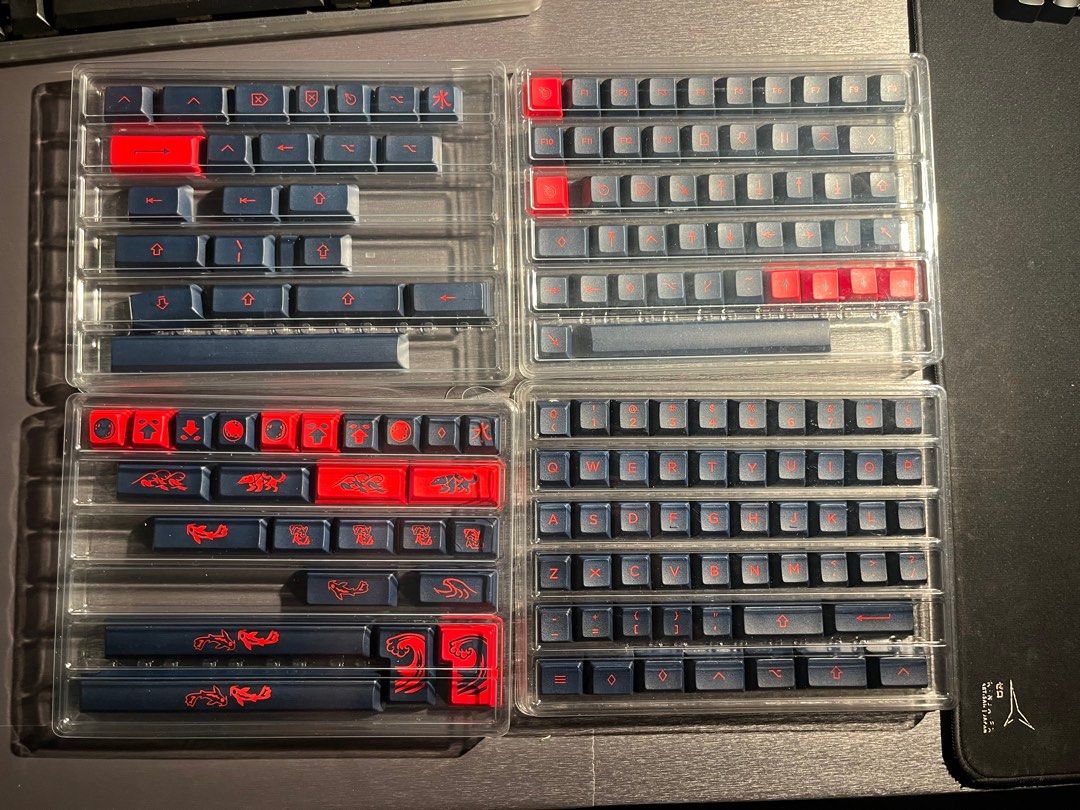 KAT Mizu Blood Moon keycaps, Computers & Tech, Parts & Accessories ...