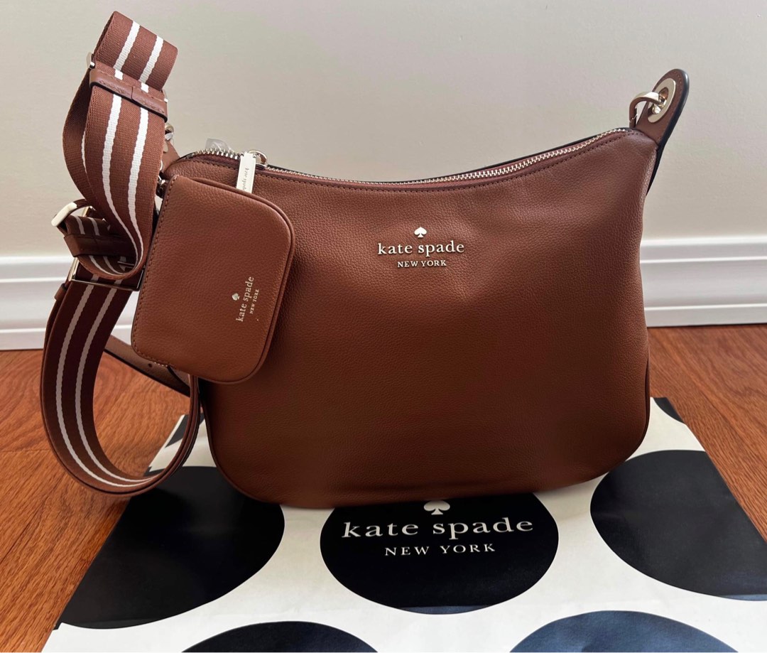 Kate Spade Brown Crossbody Bag, Women's Fashion, Bags & Wallets, Cross ...