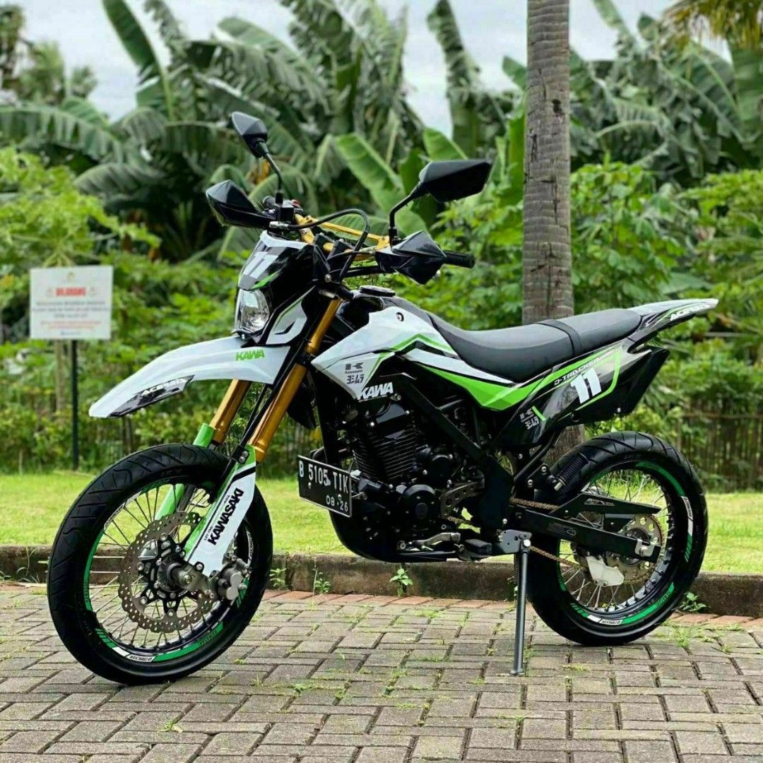 KAWASAKI DTRACKER 150, Motor di Carousell