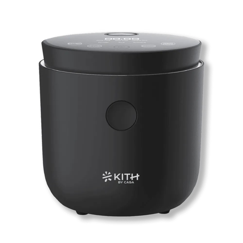 KITH Low-Sugar Rice Cooker (LRC-1L-BK) | Ideal for 3-4 Pax | 36% Less ...